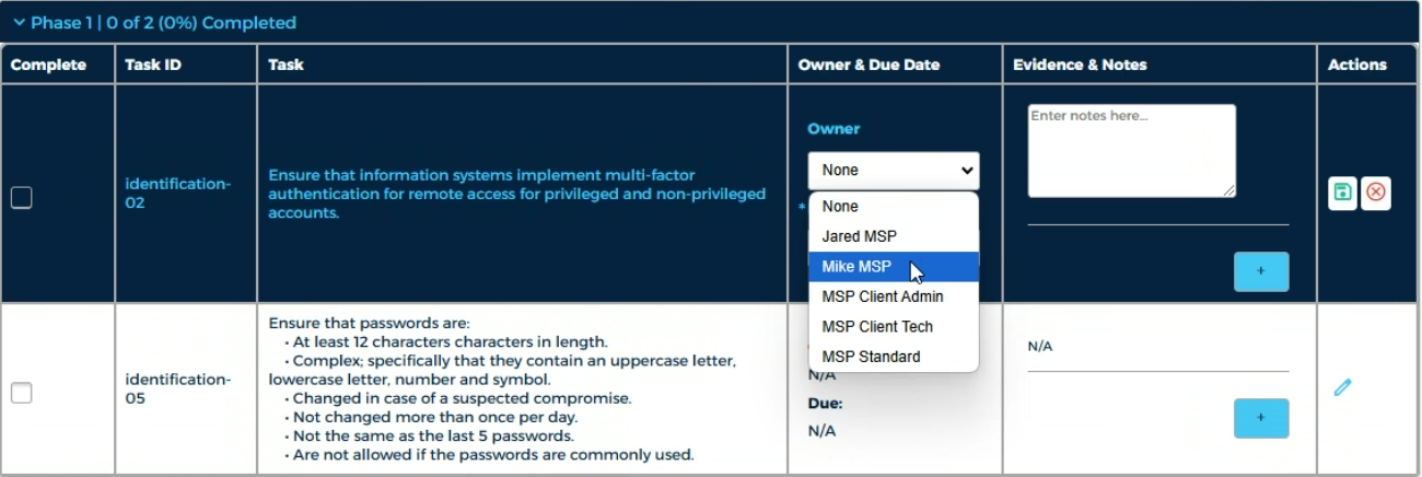 User Guides | Walkthrough – Blacksmith Infosec | Compliance-as-a-Service for MSPs
